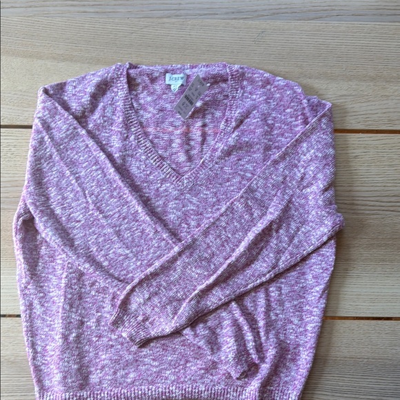 J. Crew Factory | Sweaters | Nwt Jcrew Factory Vneck Beach Sweater ...